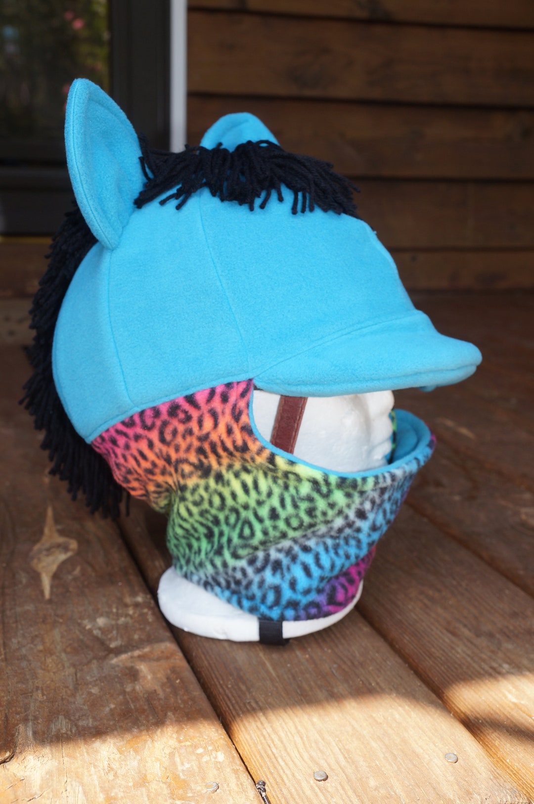 Fleece Cheetah Helmet Cover - Etsy