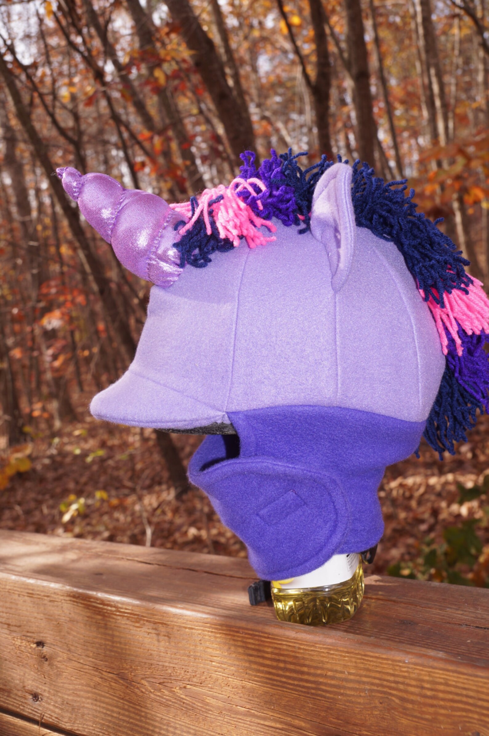 MY LITTLE PONY Helmet Cover Fleece Horseback Riding | Etsy