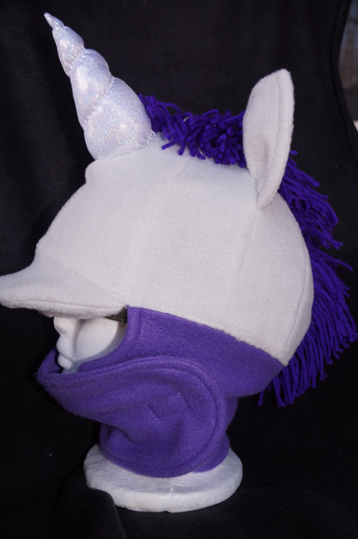 RARITY My Little Pony Helmet Cover Fleece Horseback Riding | Etsy