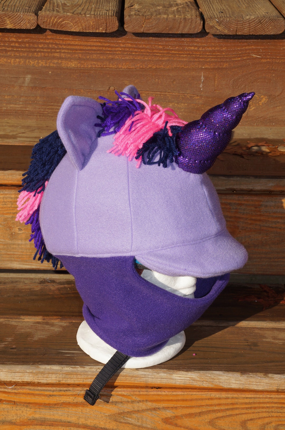 MY LITTLE PONY Helmet Cover, Fleece, Horseback Riding - Etsy