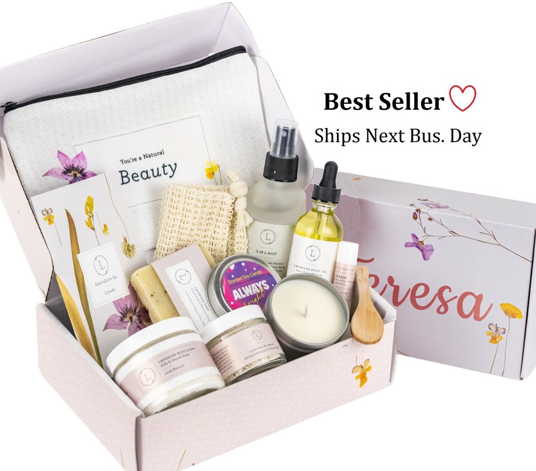 Care Package, Spa Gift Basket, Gifts for Her, Relaxation Gift, Spa Kit ...