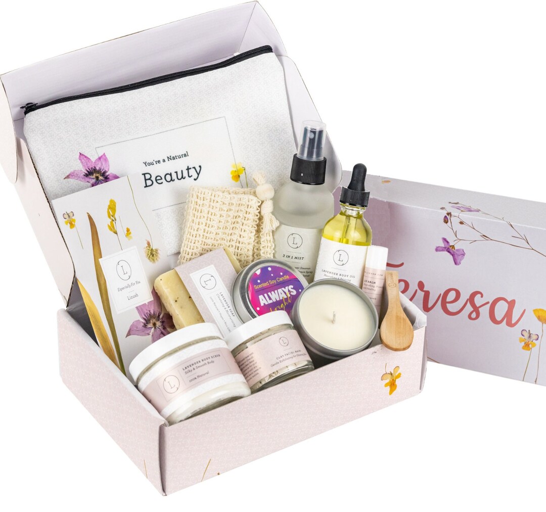 Spa Gift Set, Spa Gift Set for Women, Spa Gift Basket, Spa Gift Box ...