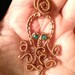 Copper Wire Wrapped Mermaid Tail Pendant With Labradorite Wire Wrapped ...