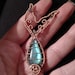 Copper Wire Wrapped Mermaid Tail Pendant With Labradorite Wire Wrapped ...