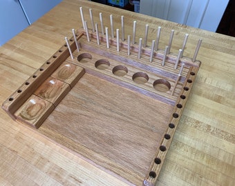 Fly Tying Tool Station & Organizer, Walnut - Etsy