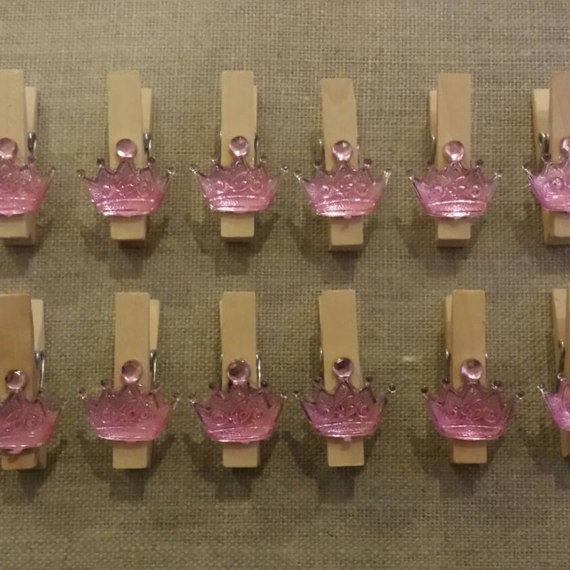 Pink Clothespins - Etsy