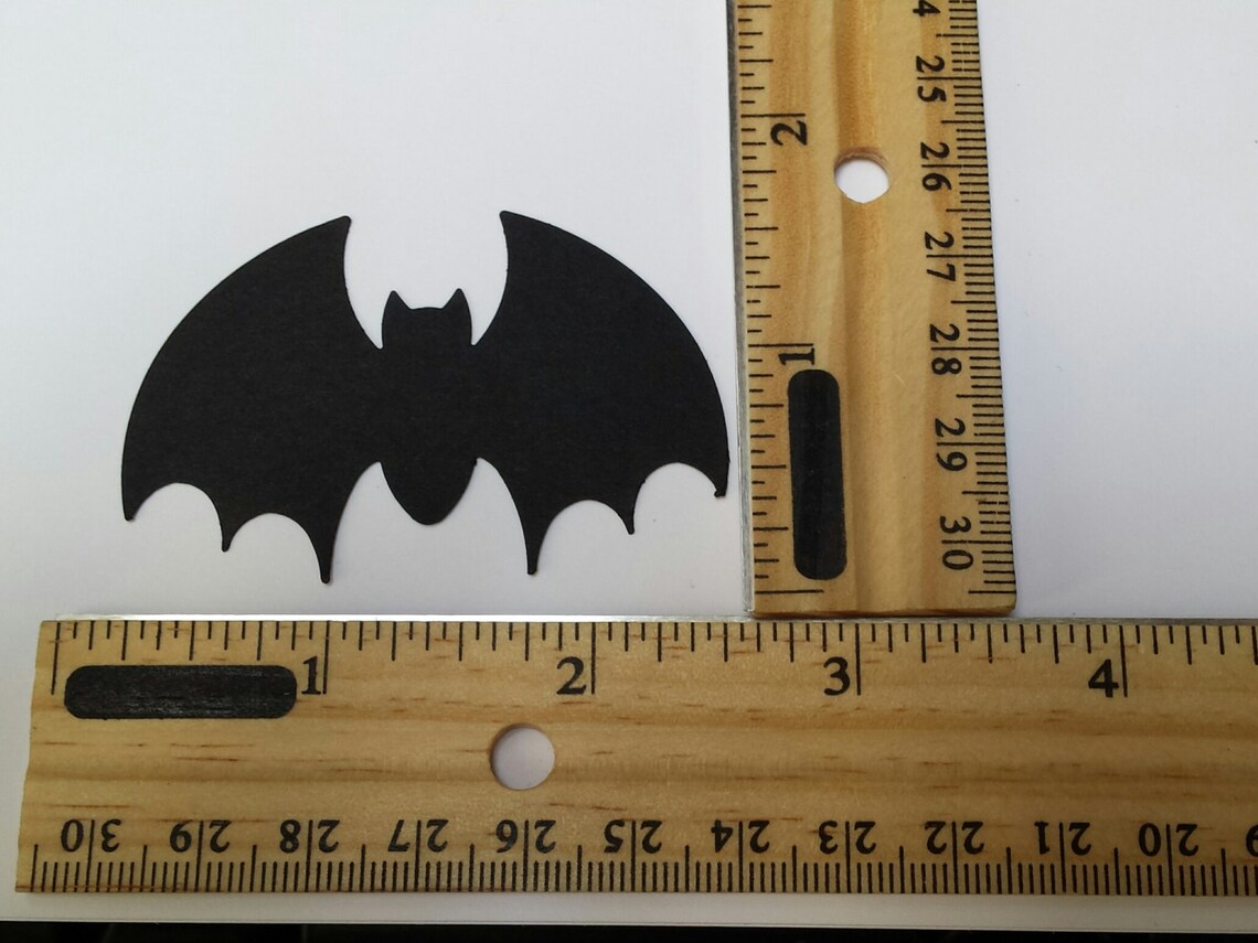 50- 2 Inch Bats- Hand Punched Die Cuts - Etsy