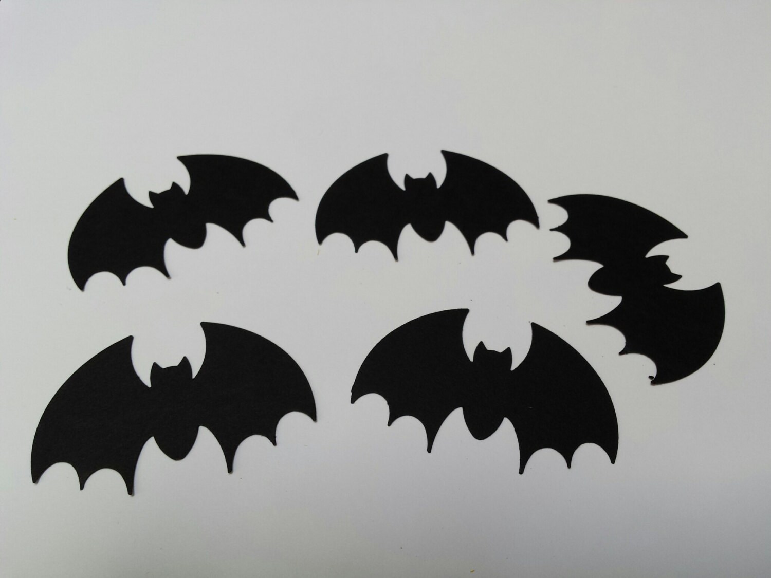 50- 2 Inch Bats- Hand Punched Die Cuts - Etsy