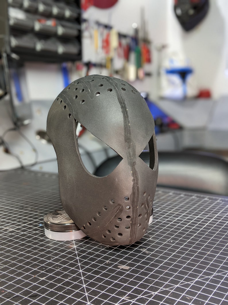 Spiderman Faceshell for EVA Foam Digital Pattern PDF - Etsy