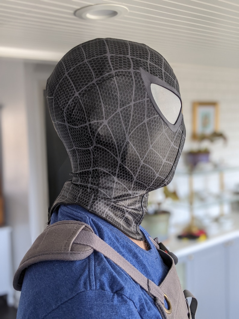 Spiderman Faceshell for EVA Foam Digital Pattern PDF - Etsy