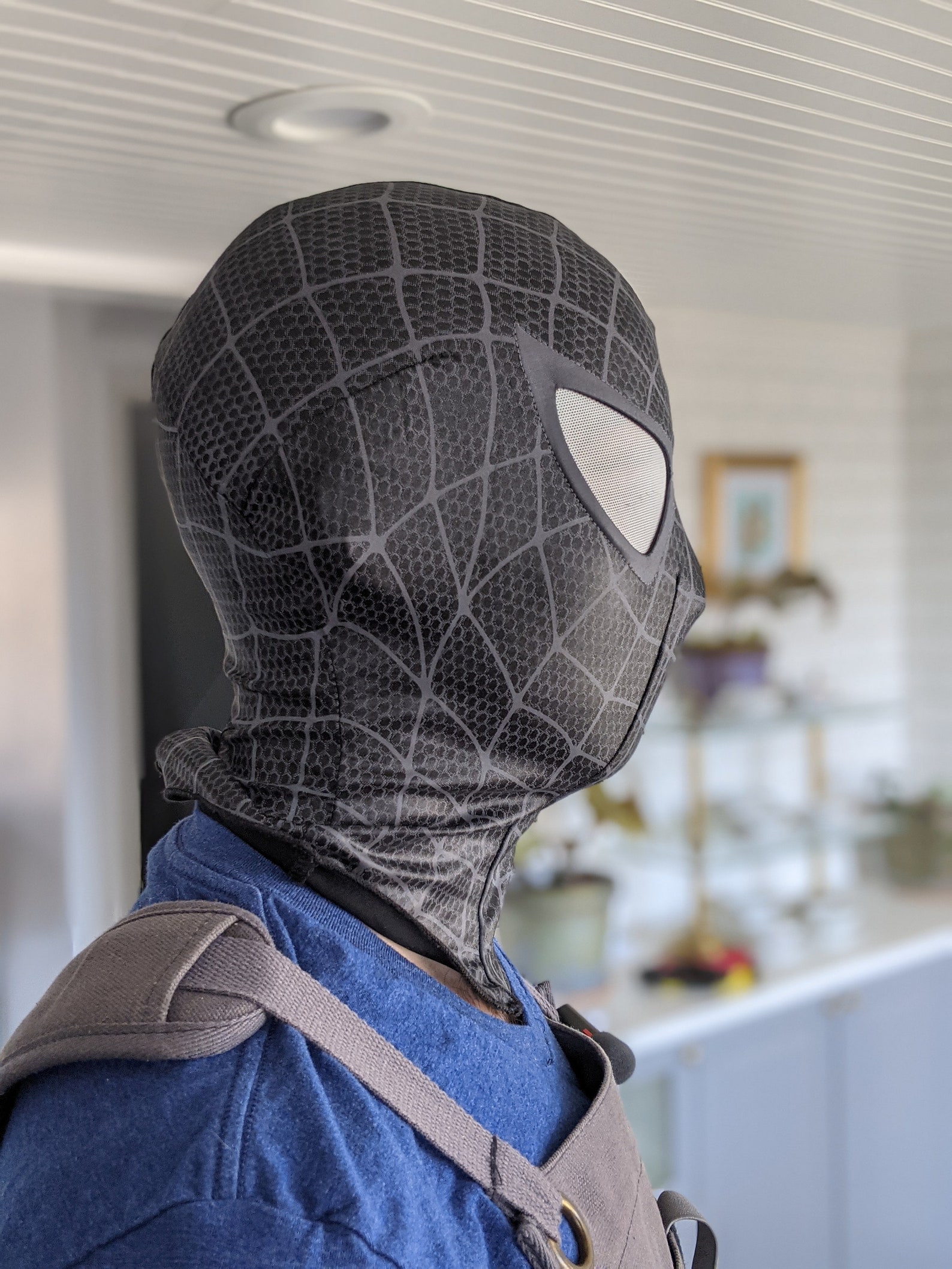 Spiderman Faceshell for EVA Foam Digital Pattern PDF - Etsy