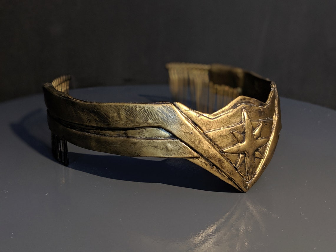 Wonder Woman Cosplay Tiara Digital Pattern PDF Immediate - Etsy