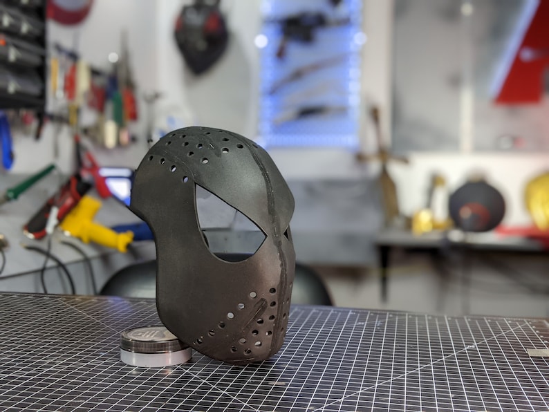 Spiderman Faceshell for EVA Foam Digital Pattern PDF - Etsy