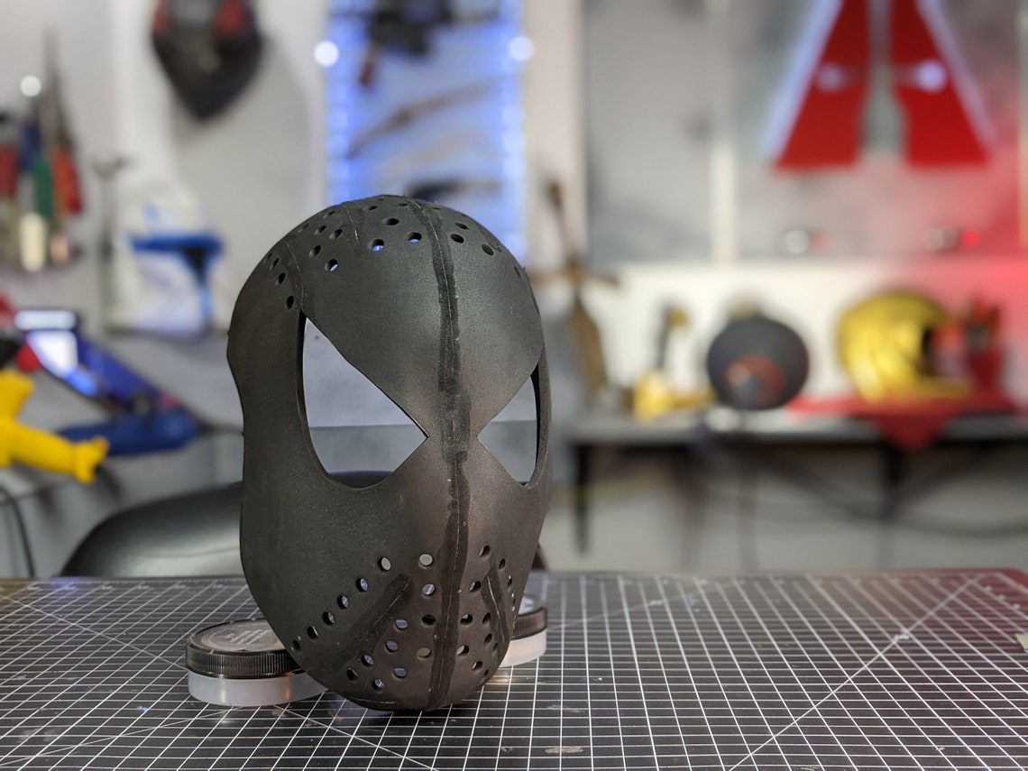 Spiderman Faceshell for EVA Foam Digital Pattern PDF - Etsy