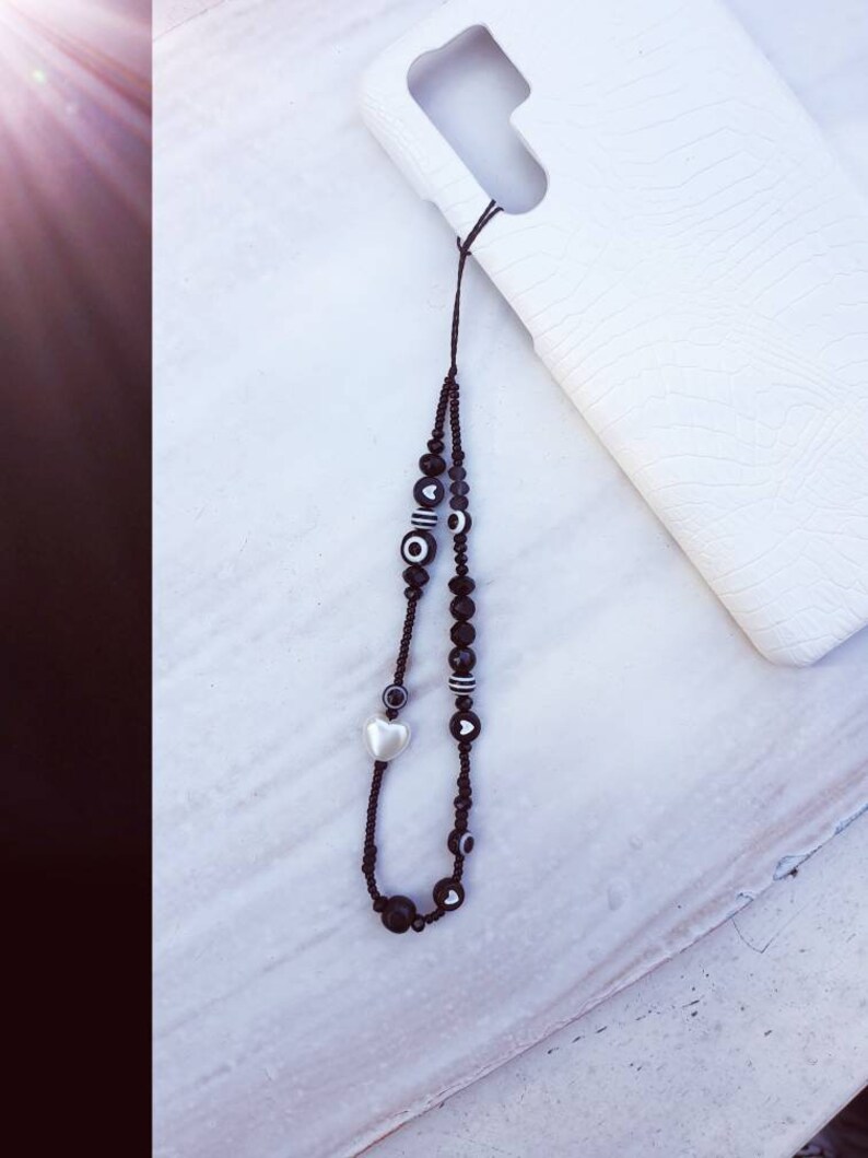 Beaded Phone Strap Phone Charm Y2k Style Phone String - Etsy