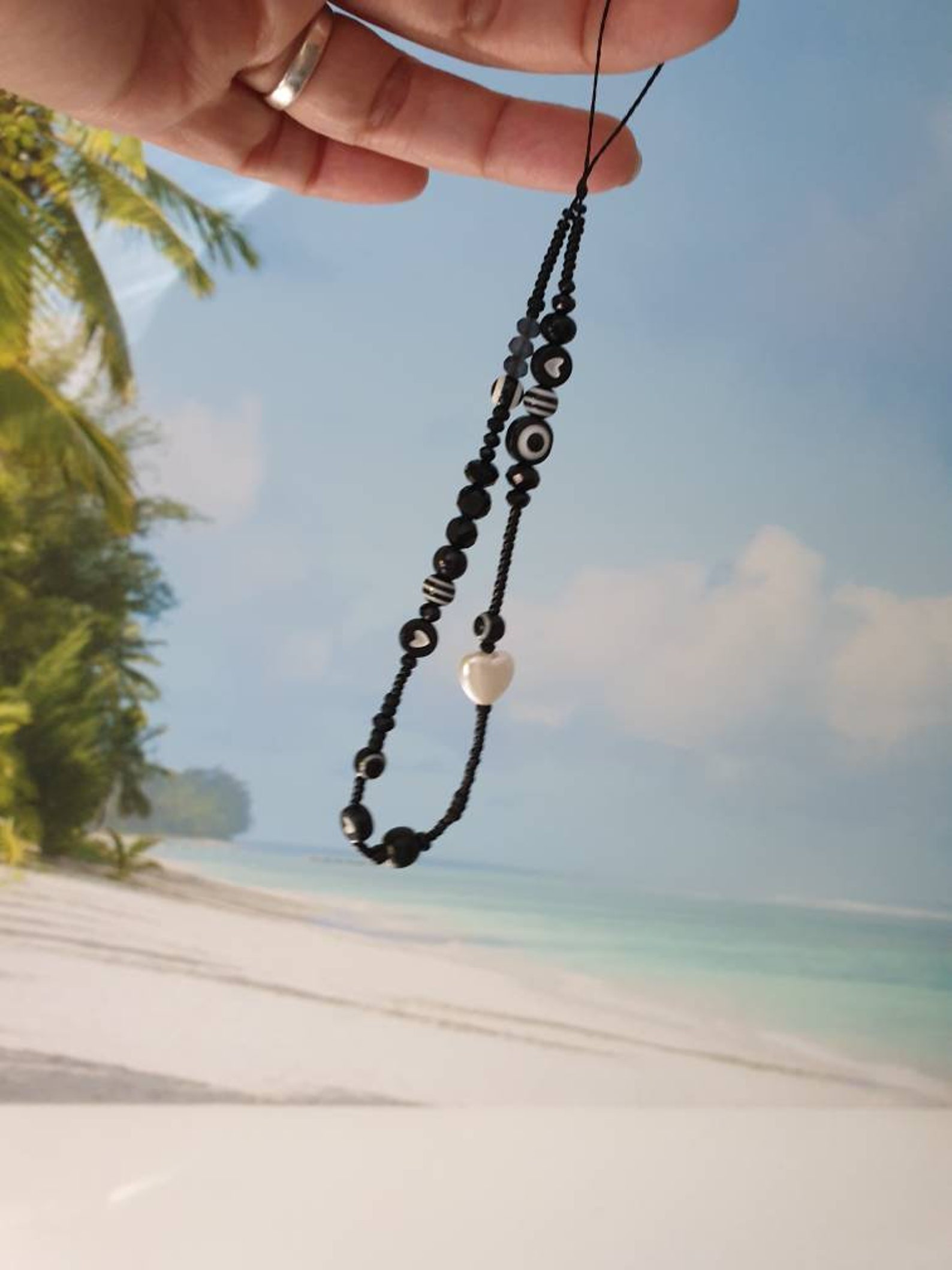 Beaded Phone Strap Phone Charm Y2k Style Phone String - Etsy