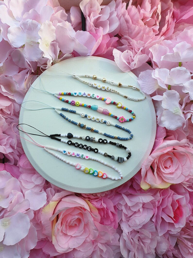 Custom Phone Charm Name Phone Charm Personalized Phone - Etsy UK