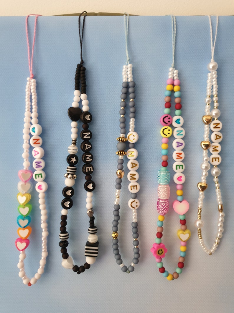 Custom Phone Charm Name Phone Charm Personalized Phone - Etsy UK