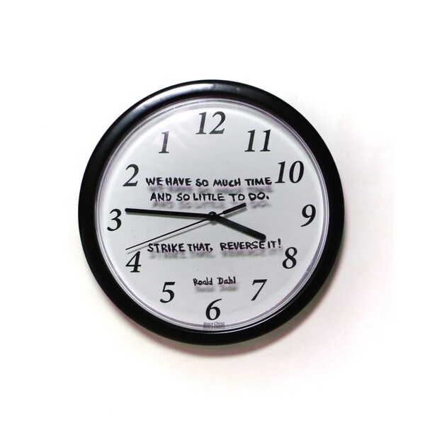 Reverse Clock - Etsy