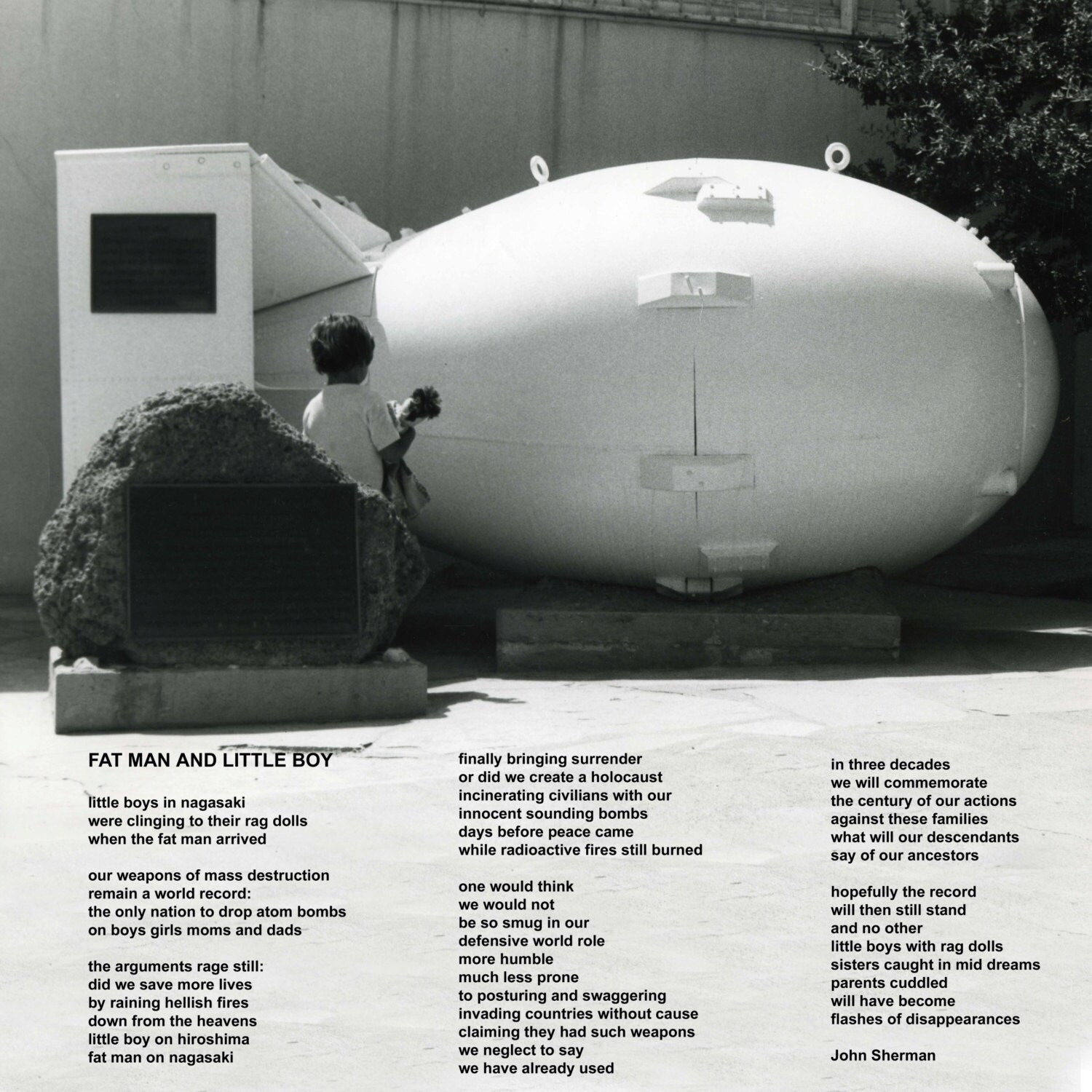 Atomic Bomb Fatman And Little Boy