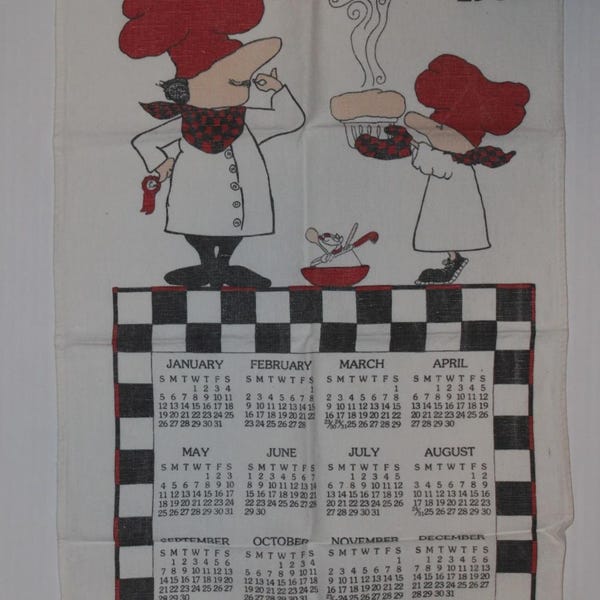 1986 Calendar - Etsy