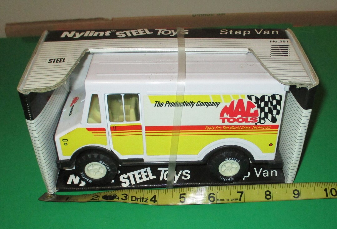 Mac Tools 1988 Replica Delivery Step Van 281 Mint in Box Nylint Steel ...