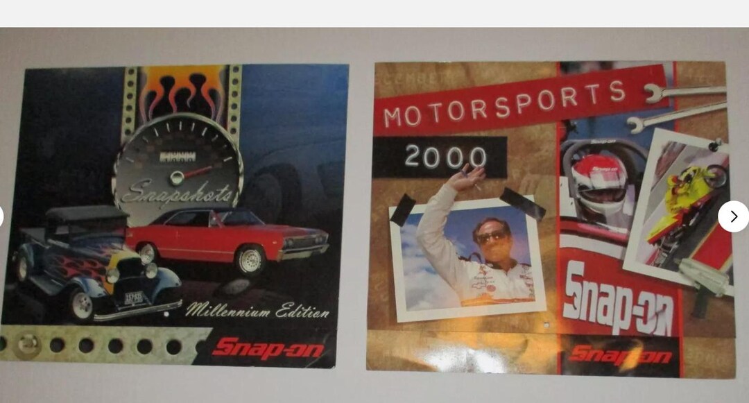 Snap-on Calendar Motorsports Classic Cars Hot Street Rod Racing 2000 ...