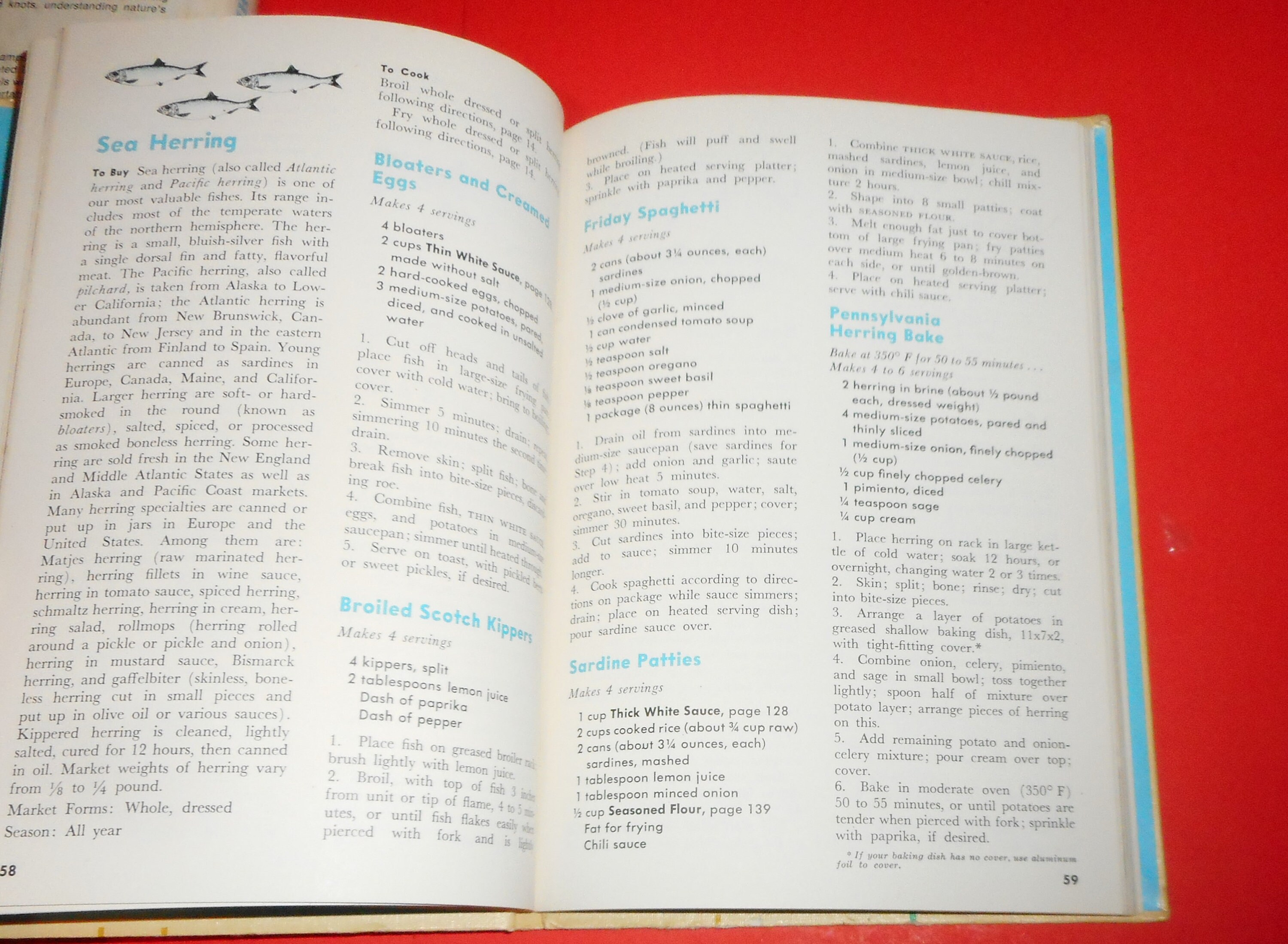 Fish and Poultry Cookbook the Family Circle Vintage Cook Book 1955 ...