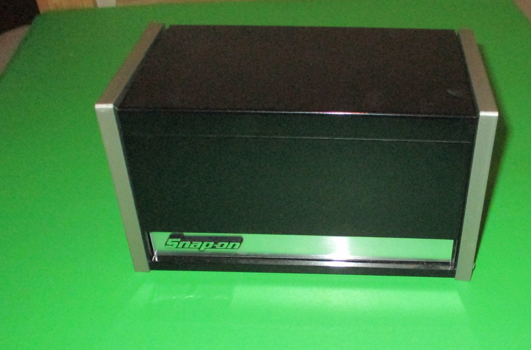 Black Snap-on Tools Miniature Toolbox Micro Top Chest Mint - Etsy