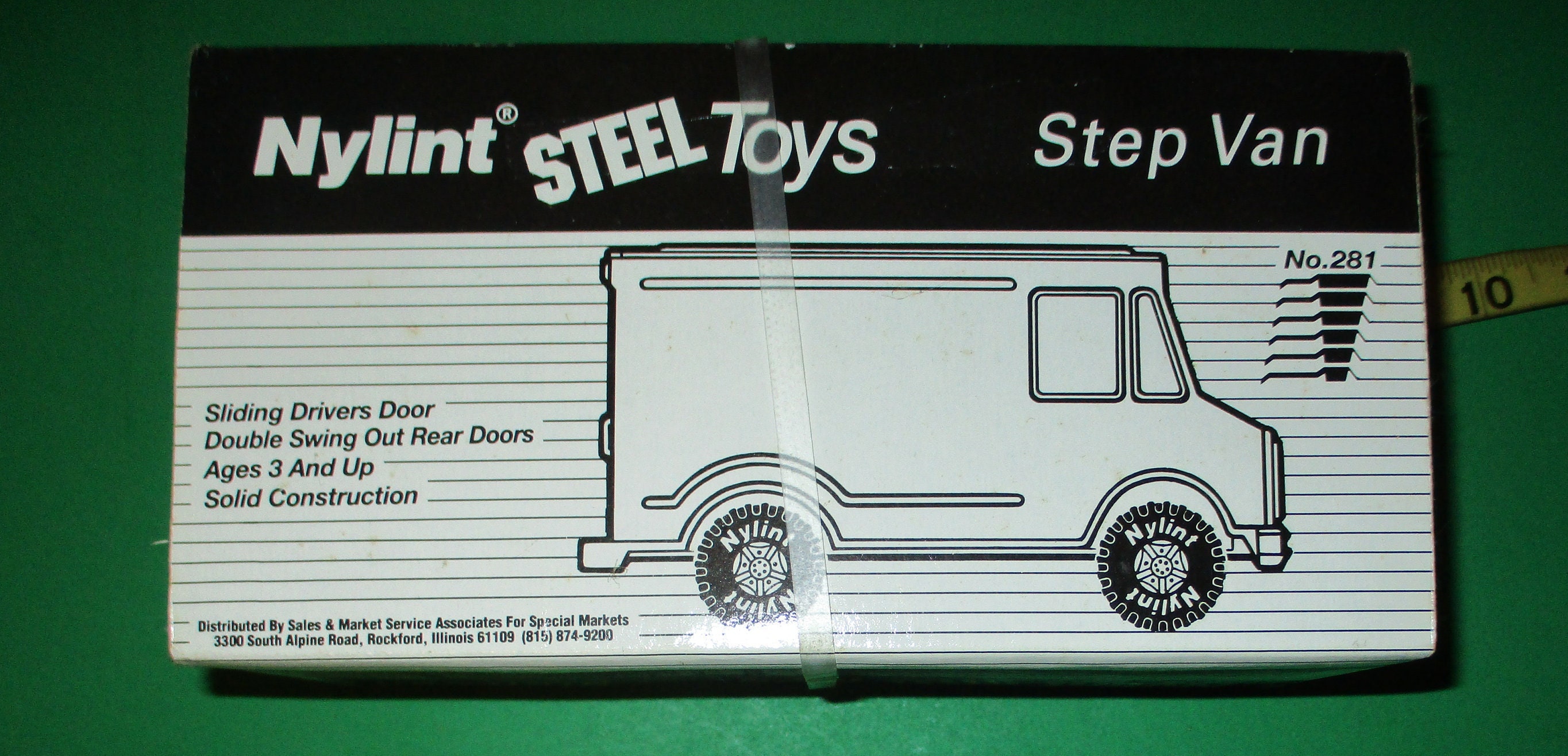 Mac Tools 1988 Replica Delivery Step Van 281 Mint in Box Nylint Steel ...