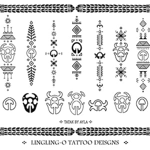 NEW 2023 Filipino Linglingo Symbol Tatak Tattoo Designs Motifs ...