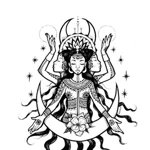 Maguayan Goddess of the Sea Print DIGITAL DOWNLOAD - Etsy