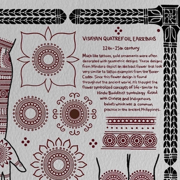 Visayan Tattoo - Etsy