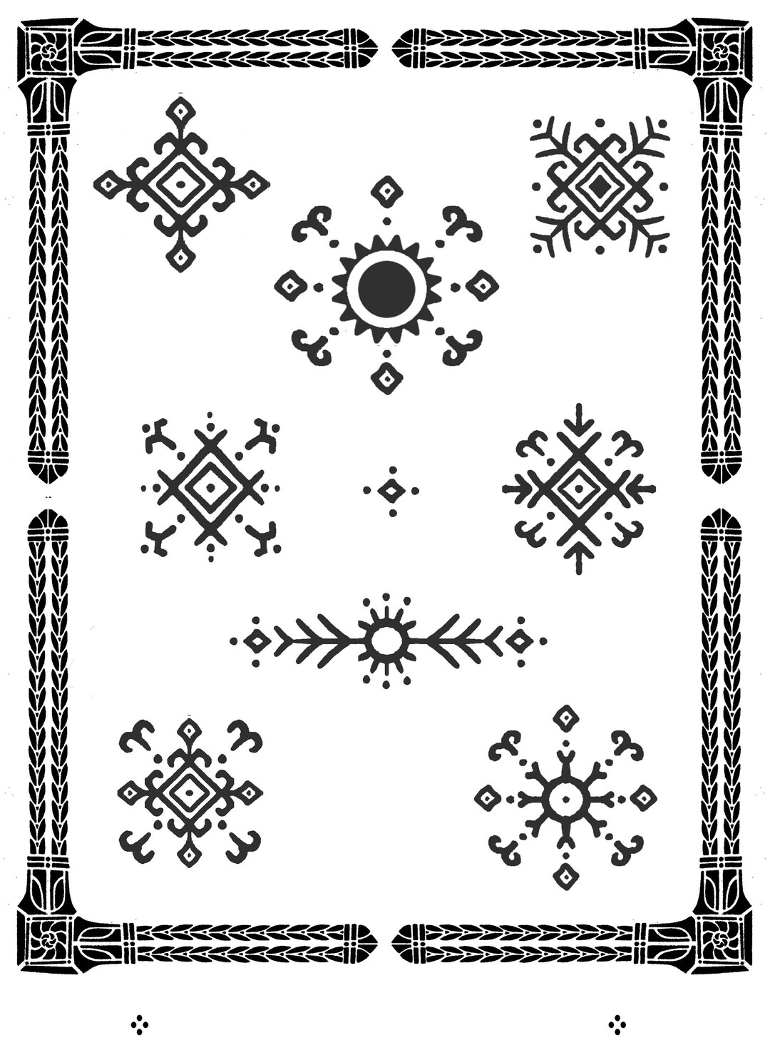 NEW Contemporary Original Filipino Flash Tatak Designs Variation IV ...