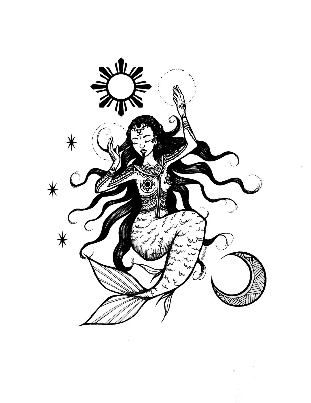 Magindara Mermaids of the Visayas Print DIGITAL DOWNLOAD - Etsy