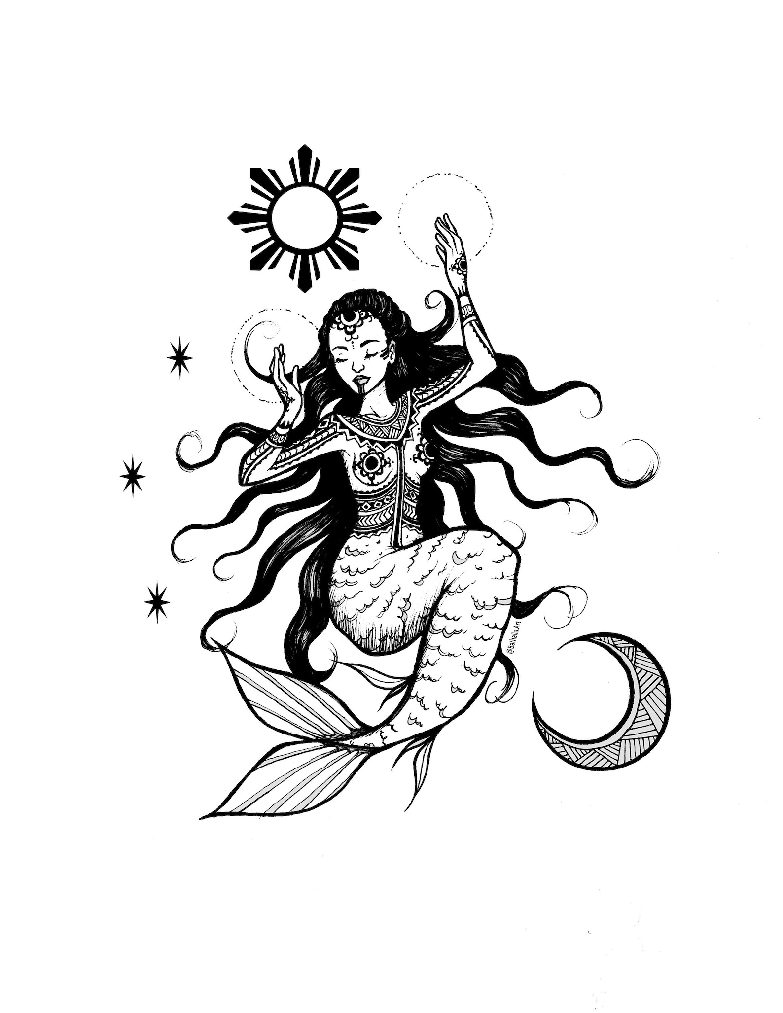 Magindara Mermaids of the Visayas Print DIGITAL DOWNLOAD | Etsy