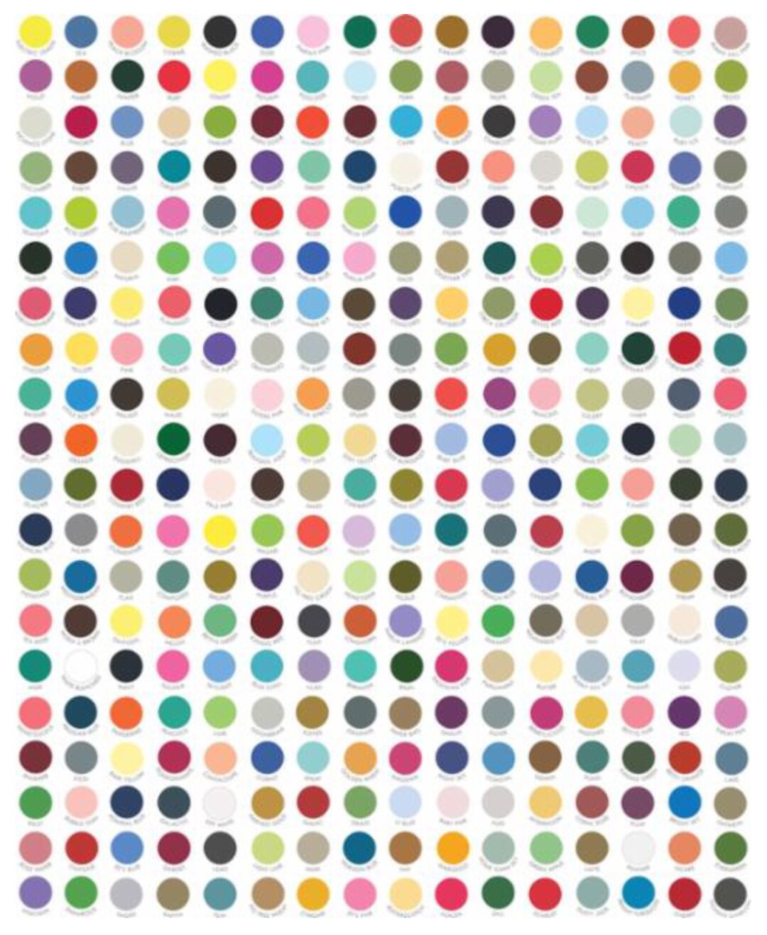 My Favorite Color is Moda Dots Sold by the Yard 9900 10 - Etsy