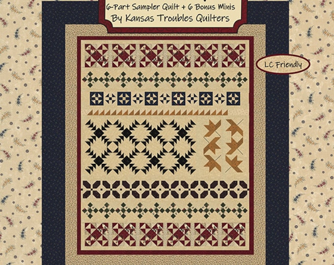 Prairie Days Quilt Pattern Featuring Prairie Dreams Fabric by Kansas ...