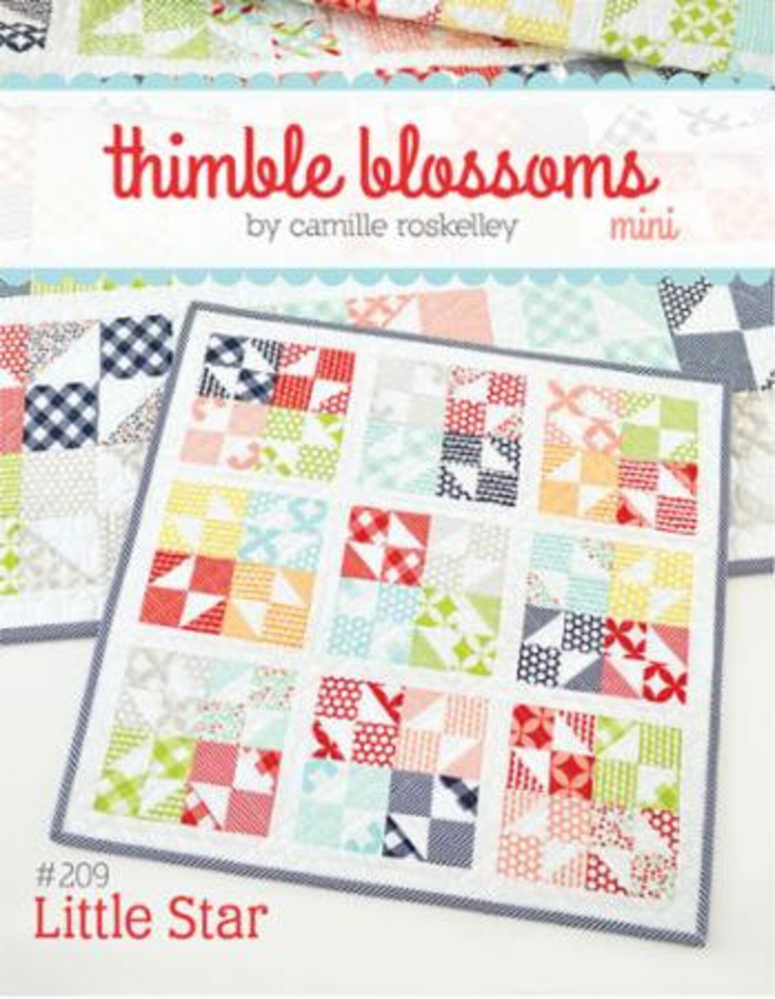 Mini Little Star Quilt Pattern by Bonnie and Camille for Moda Fabrics ...