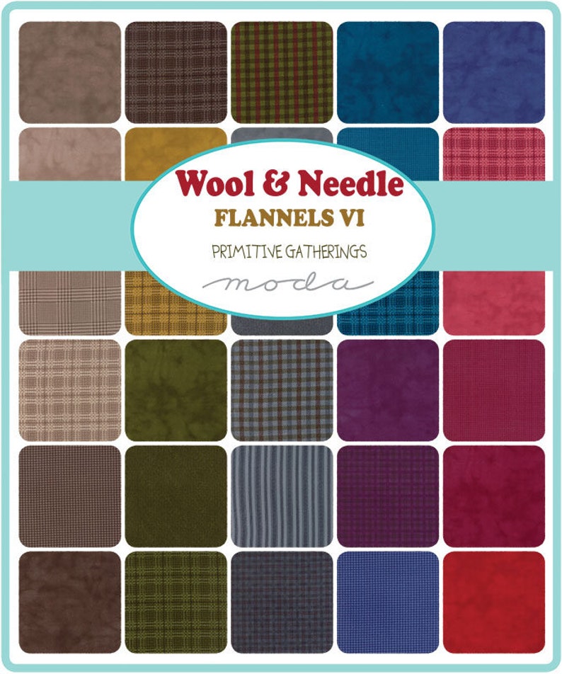 Friends Forever Quilt Pattern Featuring Wool and Needle - Etsy