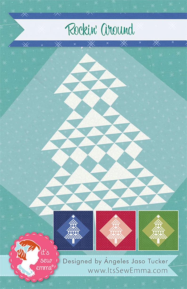 Rockin Around Quilt Pattern by Its Sew Emma Featuring - Etsy