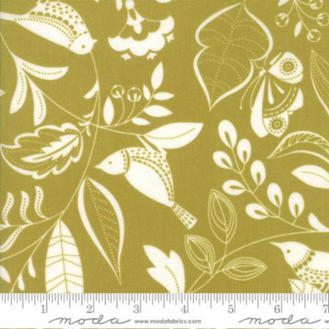 Wing & Leaf Layer Yardage by Gina Martin for Moda. Leaf 10060 12 - Etsy