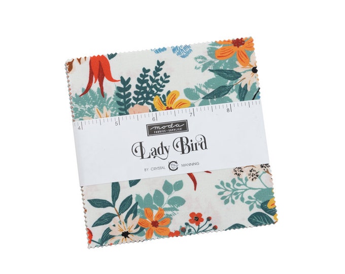 Lady Bird Charm Pack by Crystal Manning for Moda Fabrics. 11870PP - Etsy