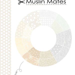 Muslin Mates by Moda. Pathways 33134 11 Yardage. This is a Tone on Tone ...