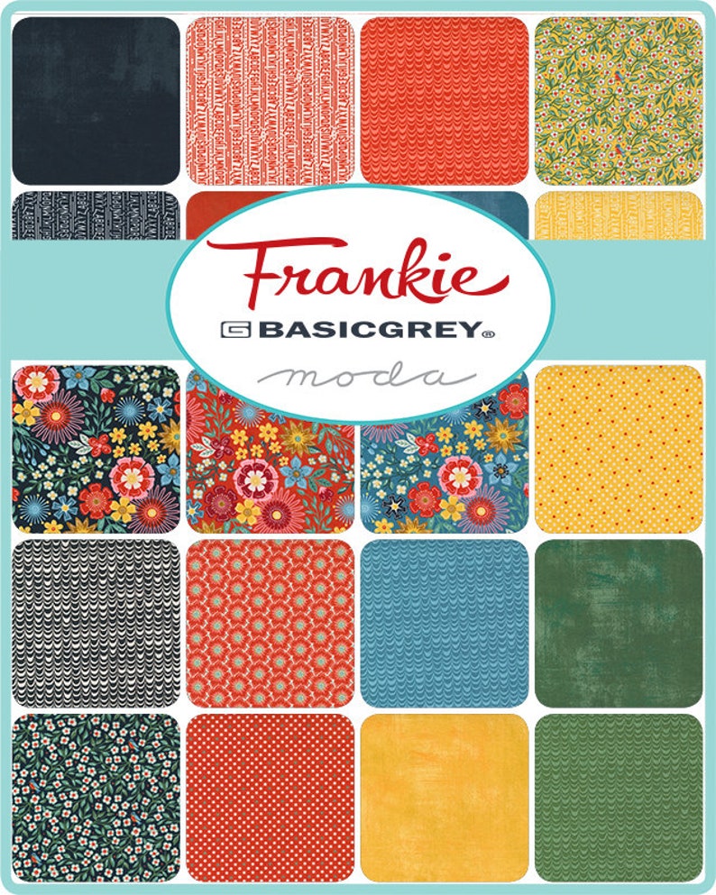 Frankie Charm Pack by Basicgrey for Moda Fabric 30670PP - Etsy