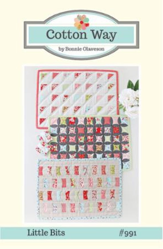 Little Bits Quilt Pattern CW991 From Cotton Way by Bonnie | Etsy