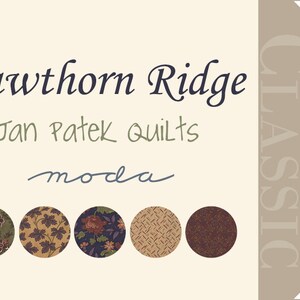 Moose Trax Skipped Stones Quilt Pattern Featuring Hawthorn Ridge by Jan ...
