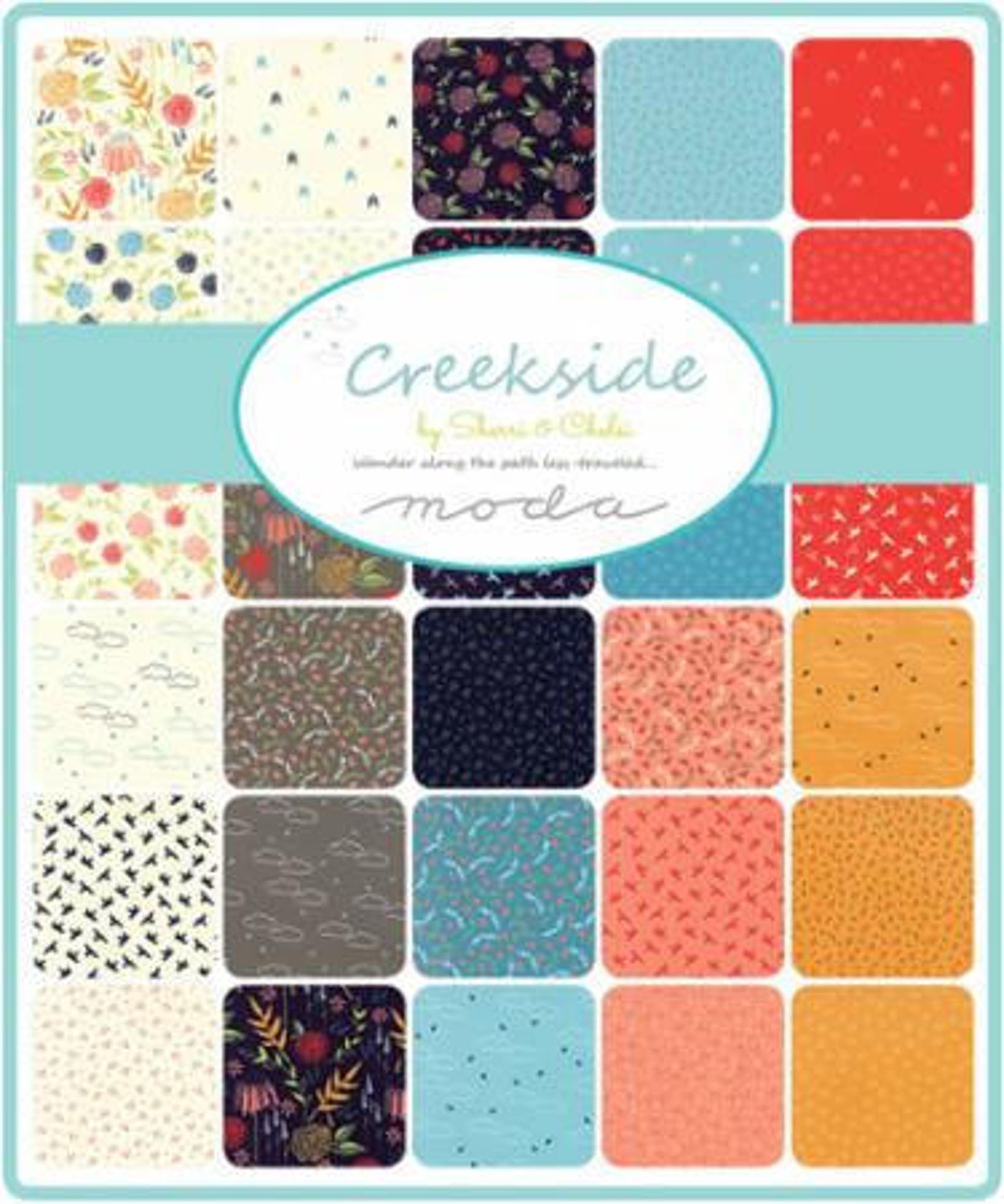 Focal Point Quilt Pattern by Quilting Life Designs Featuring Creekside ...