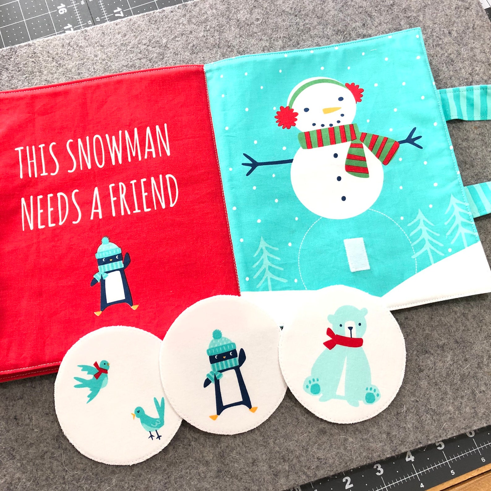 Snow Day Panel by Stacy Iest Hsu for Moda Fabric. Panel Makes - Etsy