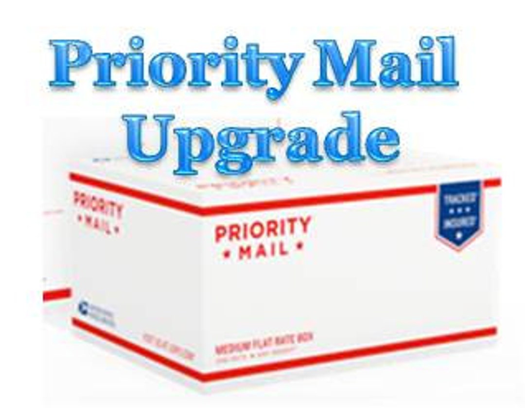 Priority Mail Upgrade - Etsy